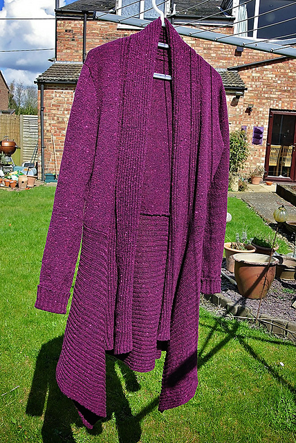 Ravelry: picperfic's Slanted Rib Jacket