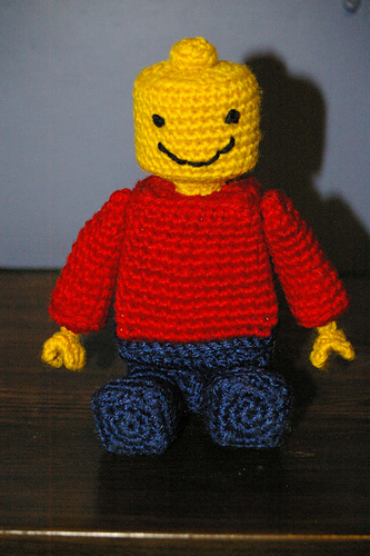 Ravelry: Lego Man pattern by Kristen Okeeffe