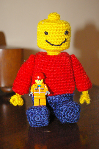 Ravelry: Lego Man pattern by Kristen Okeeffe