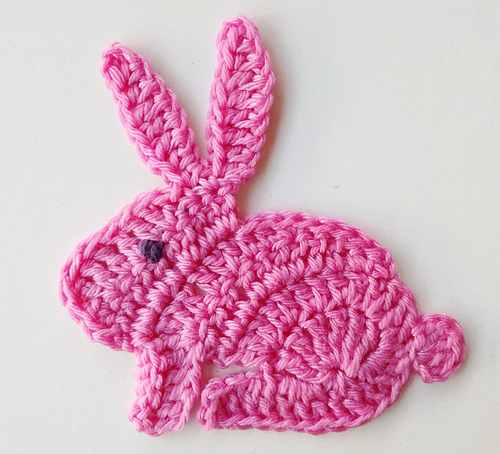 Ravelry: Bunny rabbit applique pattern by Tuula Maaria