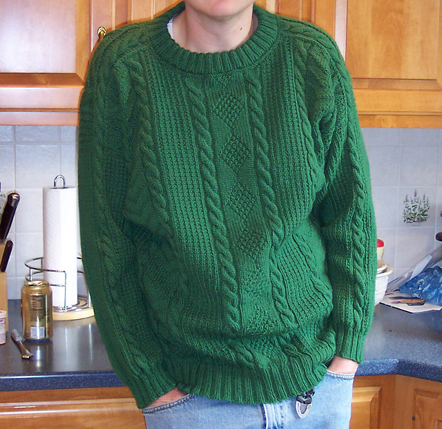 Ravelry: Traditional Gansey pattern by Sabine Domnick