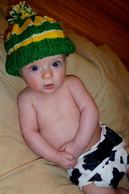 Ravelry: Baby Packers Hat pattern by Kate Lafferty