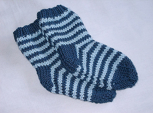 Ravelry: Striped Socks pattern by Debbie Bliss