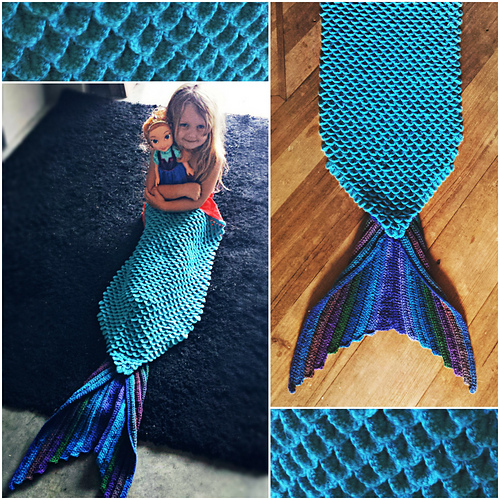 Ravelry: Mermaid Tail Fin pattern by Michelle Pippin