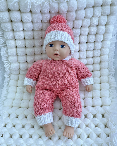 Ravelry: P139 Dolls Bodysuit and Hat pattern by Elizabeth Primrose Patterns
