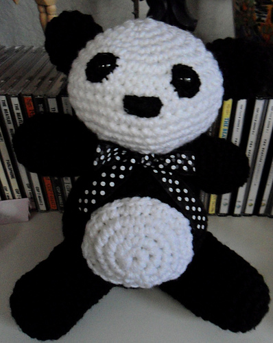 Ravelry: Paddy, the Panda pattern by PJ Crafts in Austin