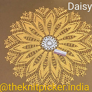 Ravelry: pjmody's Daisy Doily set of 4
