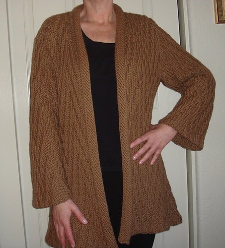 Ravelry: Thick Knit Car Coat pattern by Kerin Dimeler-Laurence