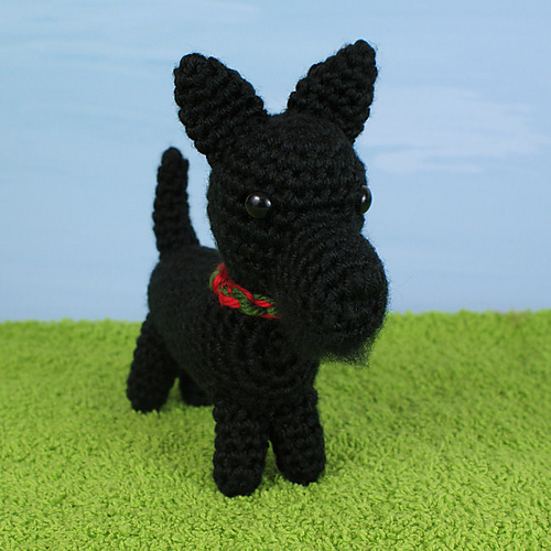 Ravelry: AmiDogs Scottish Terrier pattern by June Gilbank