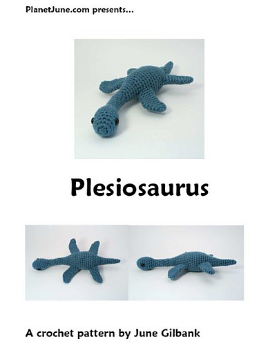 Ravelry: Plesiosaurus (Dinosaur) pattern by June Gilbank