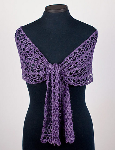 Ravelry: Gossamer Lace Wrap pattern by June Gilbank