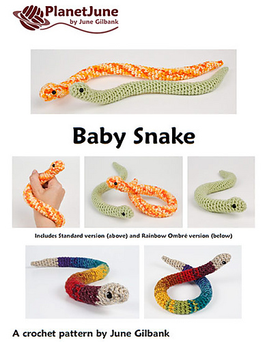 Ravelry: Baby Snake pattern by June Gilbank