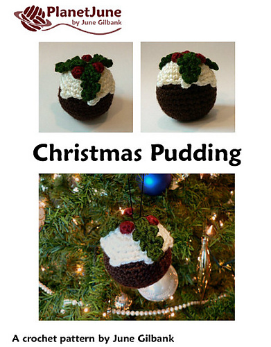 Ravelry: Christmas Pudding pattern by June Gilbank