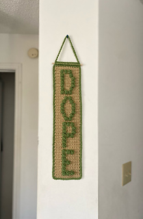 Ravelry: DOPE Banner pattern by PlantBasedHooker