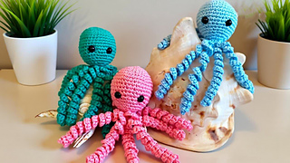 Ravelry: Octopus pattern by Pleteljko Maja Djordjevic