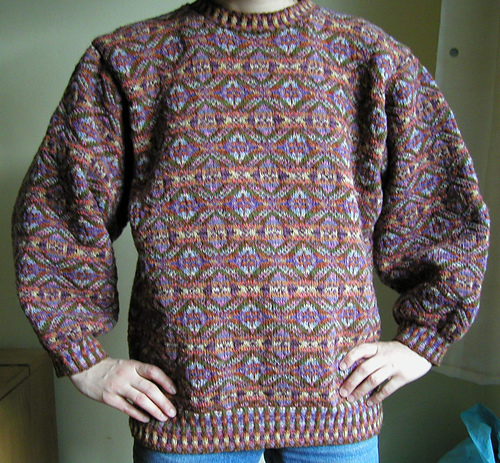 Ravelry: Allover-pattern Sweater pattern by Alice Starmore