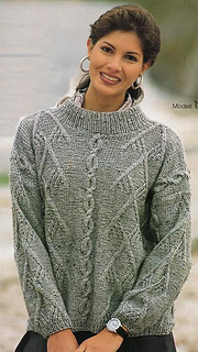 Ravelry: # 12 Kurzer Zopfpulli pattern by Ursula Huber