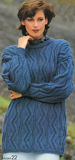 Ravelry: # 22 Pulli mit Zackenmuster pattern by Ruth Kindla