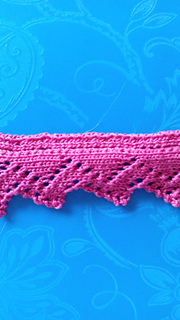 Ravelry: Knitted Lace Edging #8296 pattern by The Spool Cotton Company
