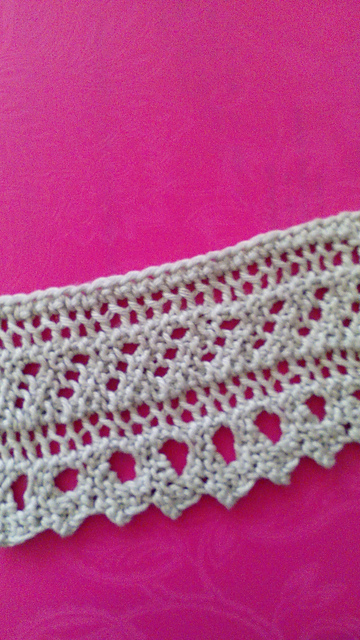 Ravelry: Eyelet Edging pattern by A.M.