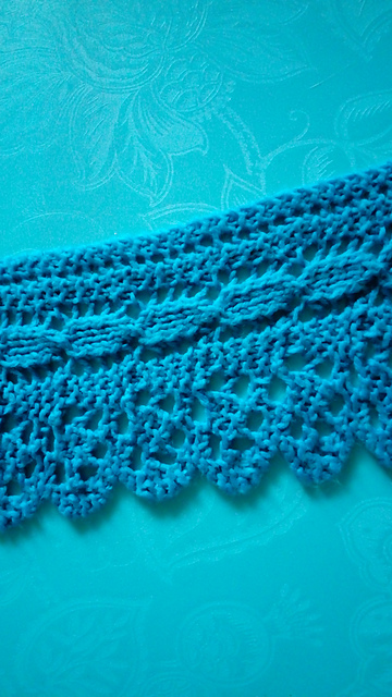 Ravelry: Knitted Lace Edging pattern by LADIES COLUMN