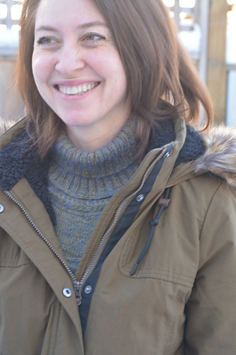 Ravelry: Ptarmigan Trails Dickie pattern by Caitlin Shepherd