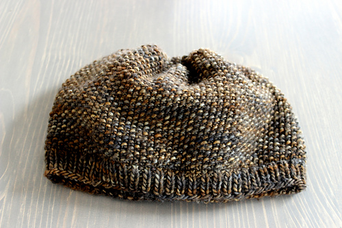 Ravelry: Seed Stitch Hat (Striped) pattern by Lion Brand Yarn