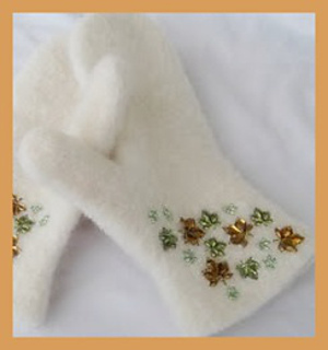 Ravelry: Felted Wool Mittens pattern by Jennifer Lacey