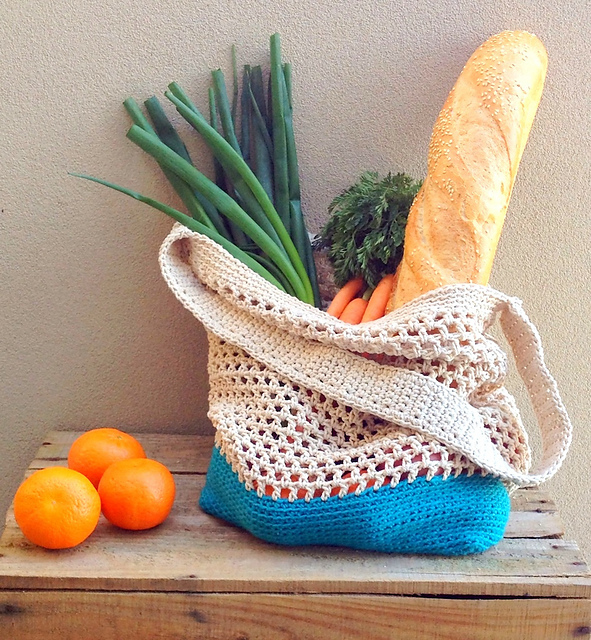Ravelry: Market Bag pattern by Poppy & Bliss (Michelle Robinson)