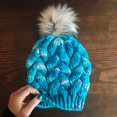 Ravelry: Braided Cable Beanie pattern by Prem Knits