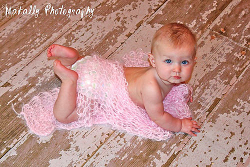 Ravelry: Newborn Small Knit Lacy Infant Wrap Photo Prop pattern by Judy ...