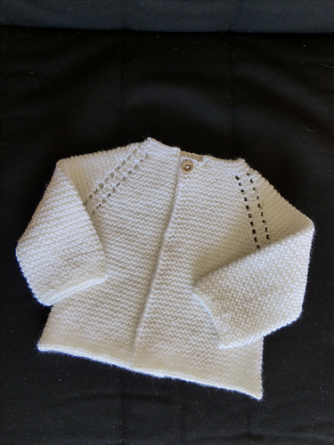Ravelry: Top Down Garter Stitch Baby Jacket pattern by Nancy Elizabeth ...