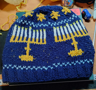 Ravelry: Hanukkah hat pattern by Melanie Alexander