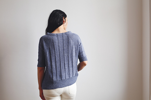 Ravelry: Ridge Sweater pattern by Hiromi Nagasawa