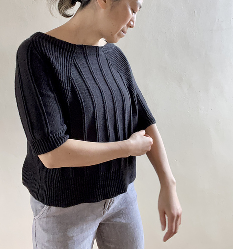 Ravelry: Ridge Sweater pattern by Hiromi Nagasawa