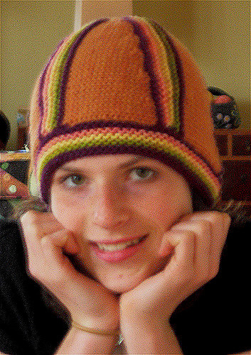 Ravelry: Garter Stitch Sideways Hat pattern by Kelly Krieger