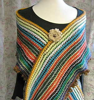 Ravelry: pugcentric's thrifted Cro-Hook Wrap