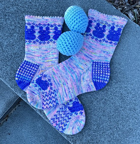 Ravelry: Make a PEEP Socks pattern by Jessica Pelon