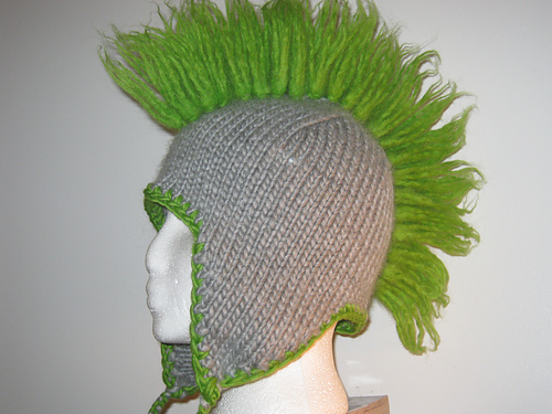 Ravelry: My Mohawk Hat pattern by Jackie Jaquette