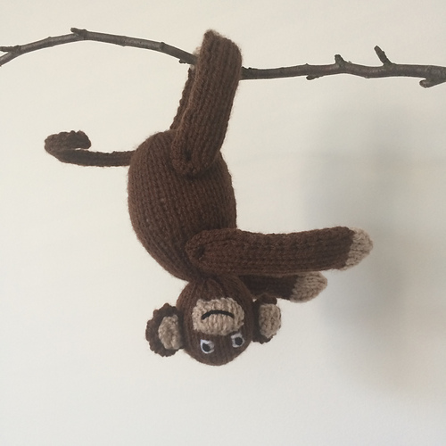 Ravelry: Monkey soft toy plushie amigurumi pattern by Emma Whittle