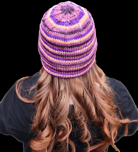 Ravelry: Enchanted Evening Cap pattern by Amie Ochsenfeld