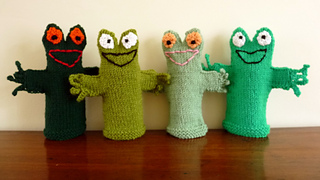 Ravelry: Frog hand puppet pattern by Janet McGregor