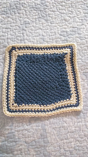 Ravelry: corner to corner dishcloth pattern by Miranda DeWitt