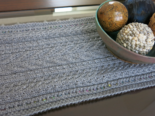 Ravelry: Lace & Cables Table Runner pattern by Donna Herron