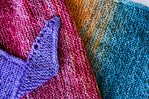 Ravelry: Super Simple Sock Shawl pattern by Amanda Steck