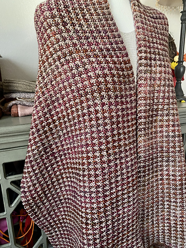 Ravelry: Classic Tweed Wrap pattern by Ester Puente