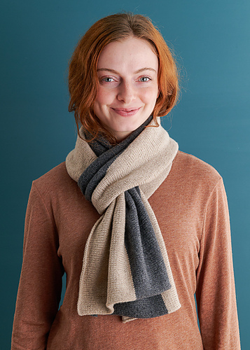 Ravelry: Halfsies Scarf pattern by Purl Soho