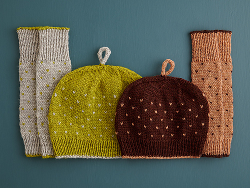 Ravelry: Raindrop Hat + Arm Warmers pattern by Purl Soho