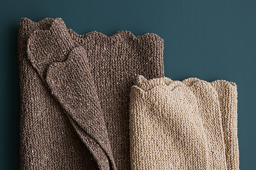 Ravelry: Easy Scalloped Washcloth + Hand Towels pattern by Purl Soho