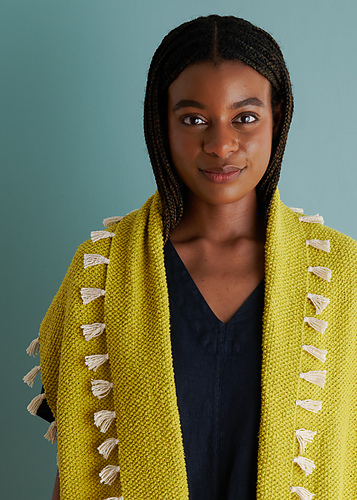 Ravelry: Little Tassels Wrap pattern by Purl Soho